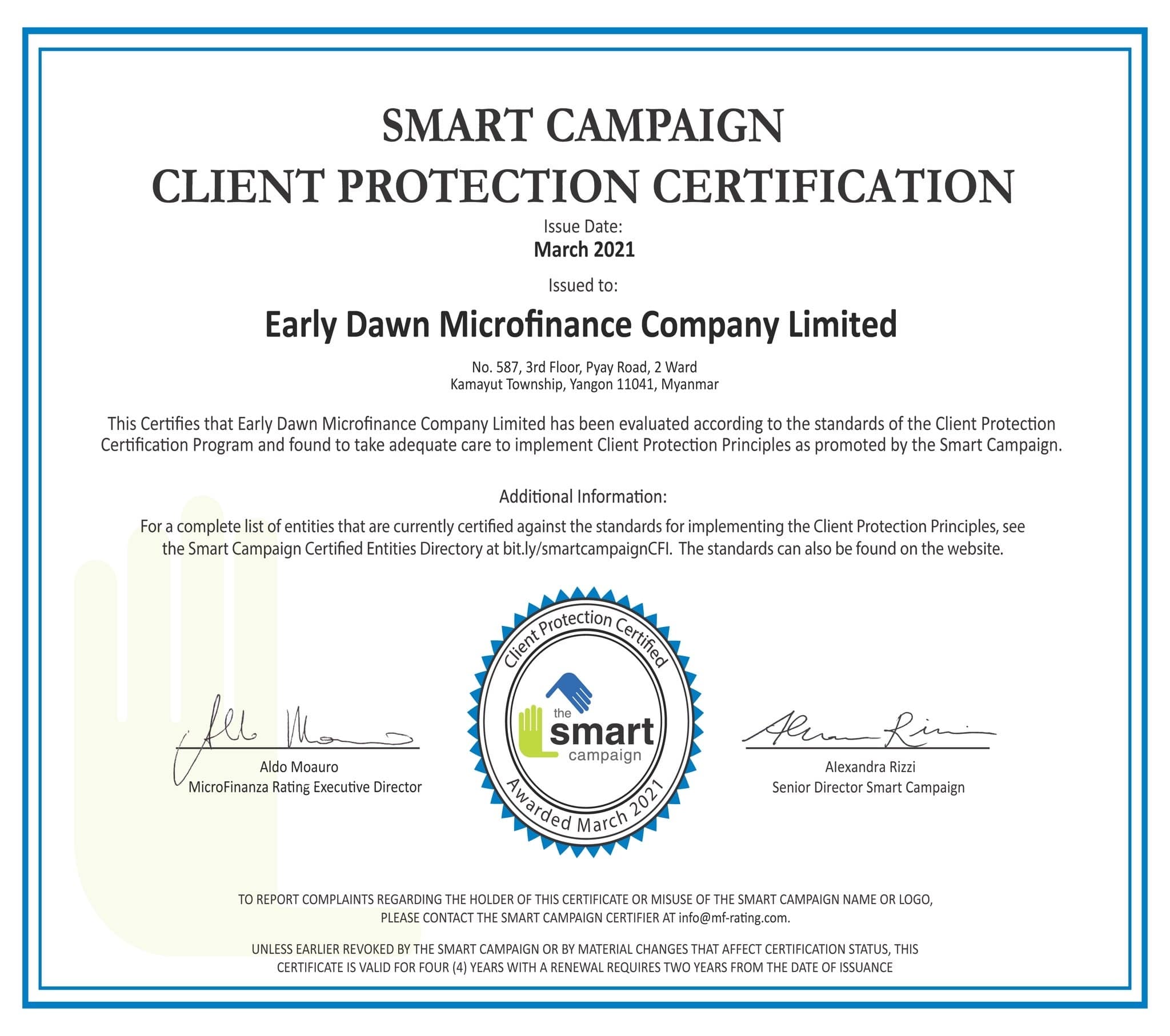 A Journey towards Smart Certification: DAWN’s Milestone in 2021 - Early ...