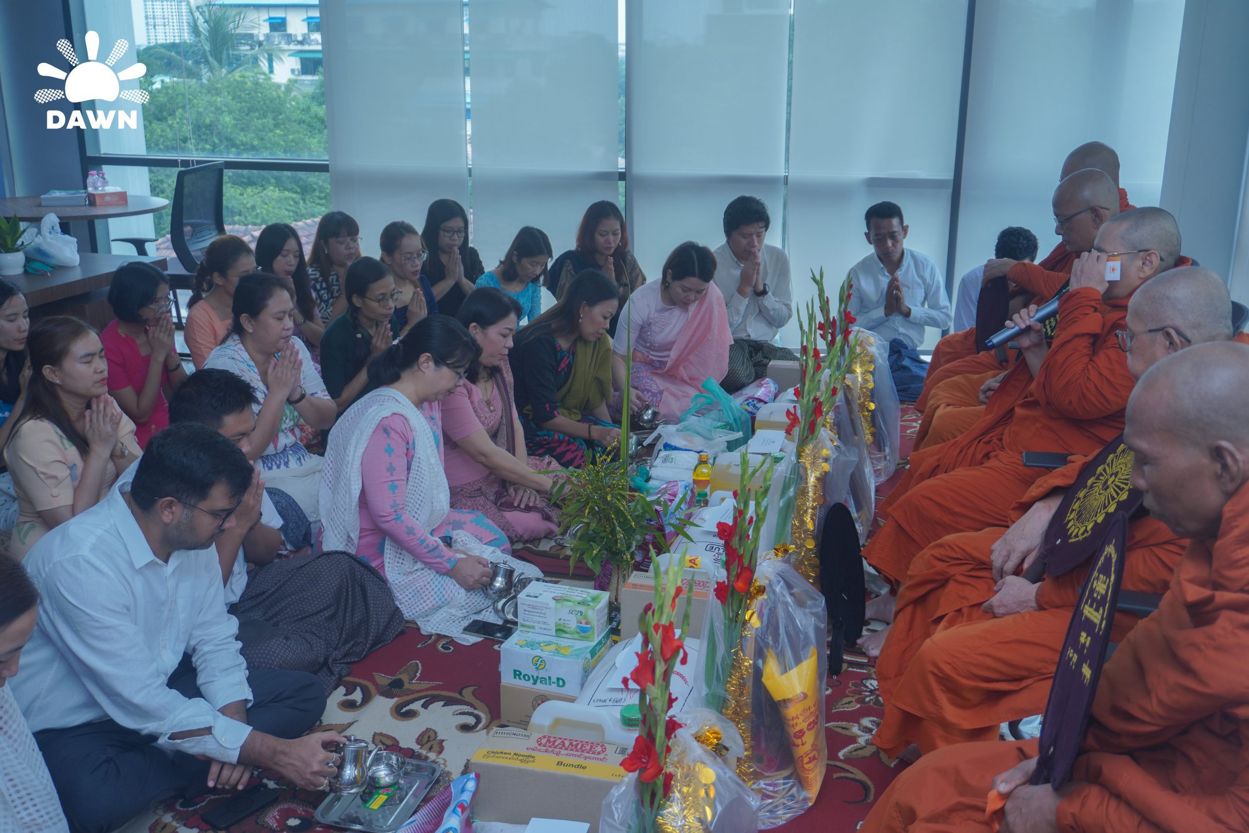 Dawn Microfinance's Warso Robe Donation Ceremony - Early Dawn Microfinance